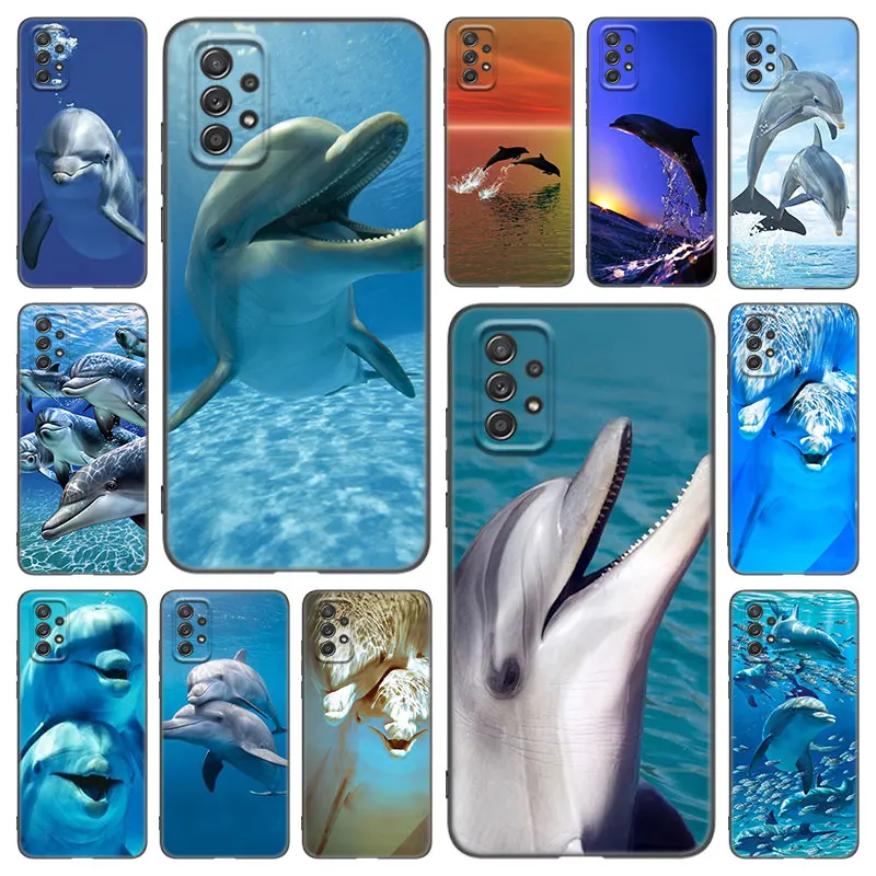 Silicone Case Samsung Dolphin | Samsung Galaxy A50 Case Dolphin ...