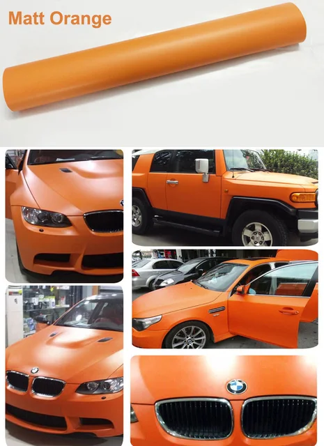Burnt Orange Matte Car