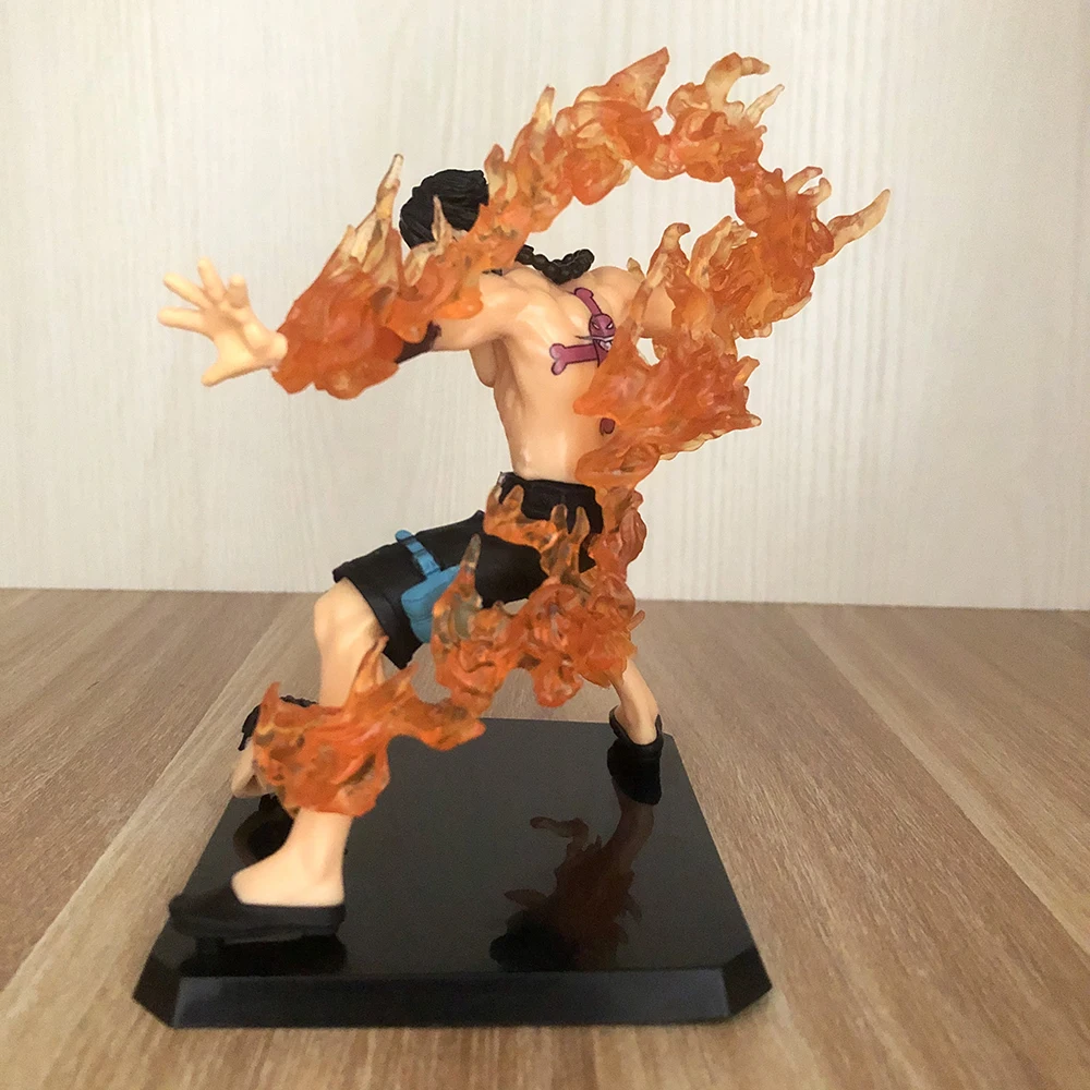 One Piece Fire Fist Portgas D Ace Action Figure Model 16cm PVC | One ...