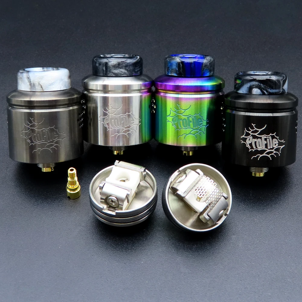 Vape-Profile-RDA-Atomizer-Mesh-Single-Coil-Electronic-Cigarette-Vape ...