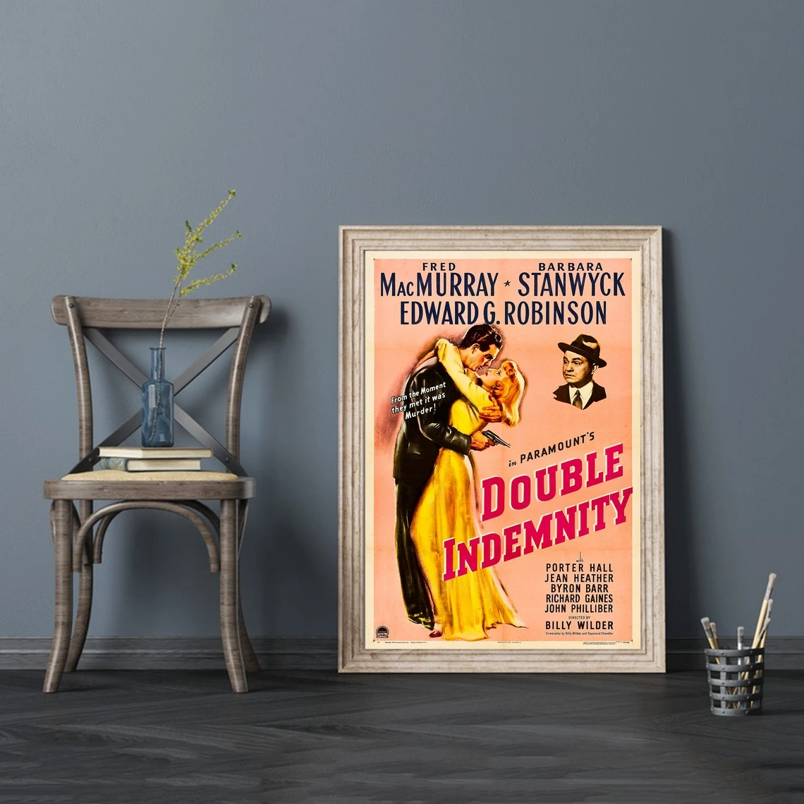 Double Indemnity Movie Poster
