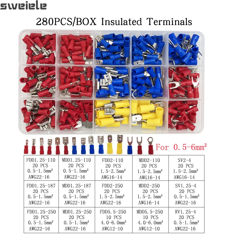 Hs-40J Crimping Tool Fogó 0,5-6,0 Mm2 A Szigetelő Tompa Csatlakozás ...