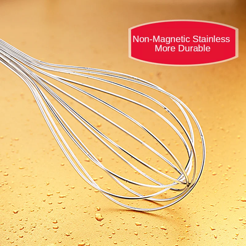 Stainless Steel Stirrer Mixing Mixer Egg Beater Foamer Rotate Hand Push ...