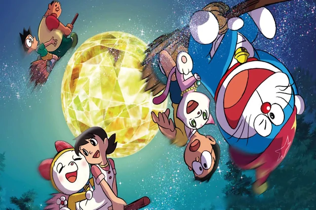 Doraemon And Family Wallpaper
