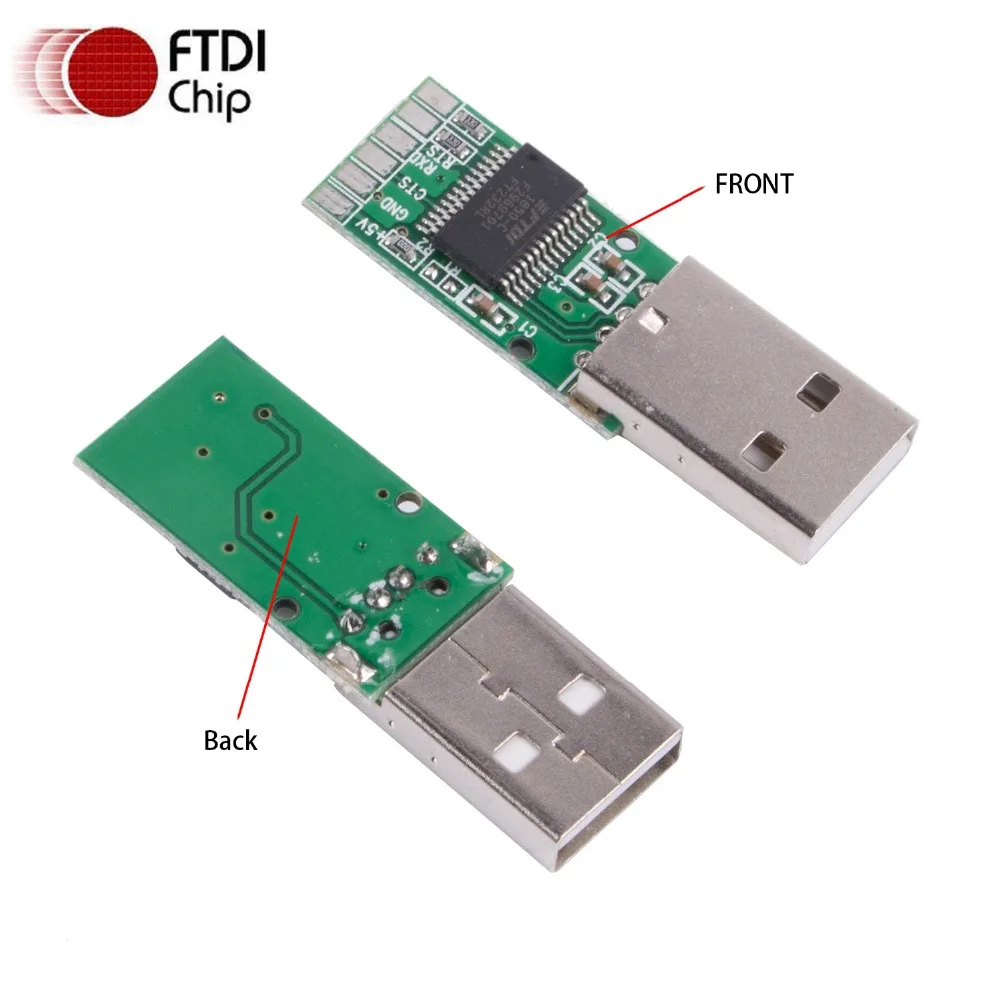 FTDI USB TTL UART 3V3 3.3V 5V Serial Module Adapter Converter Board ...