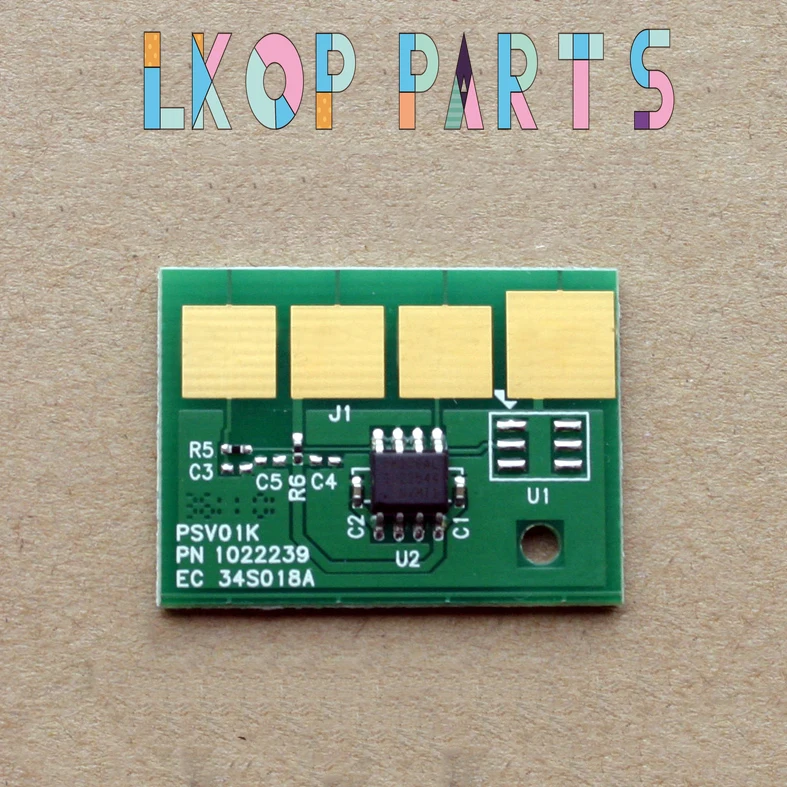 렉스마크 E260d E260dn E360dn E460dn E460W E462dn E260 E360 E460 E462 카트리지 칩용 9K 토너 칩 5 개|프린터 부품 ...