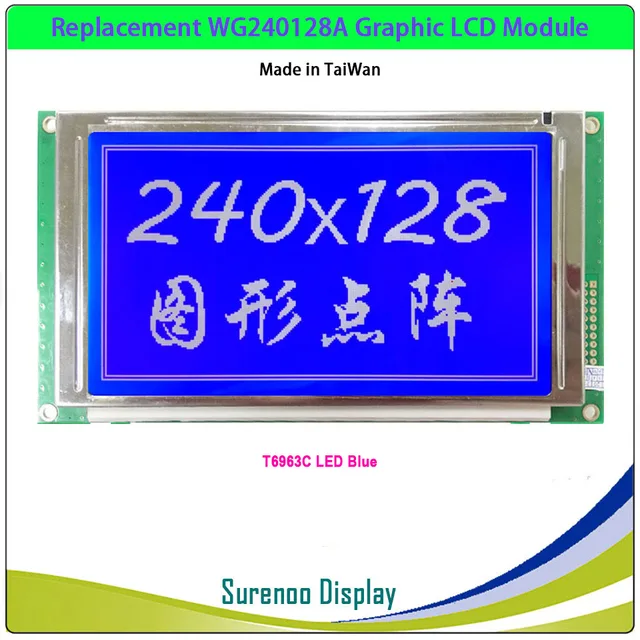 Original Replacement WinStar WG240128A TLX-1741-C3M NHD-240128WG-ATFH ...