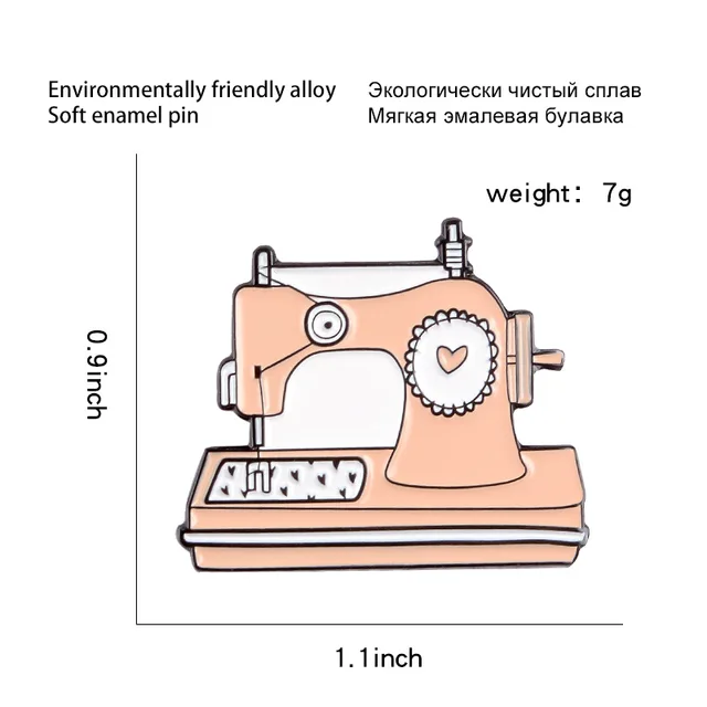 Creative Sewing Machine Drawing