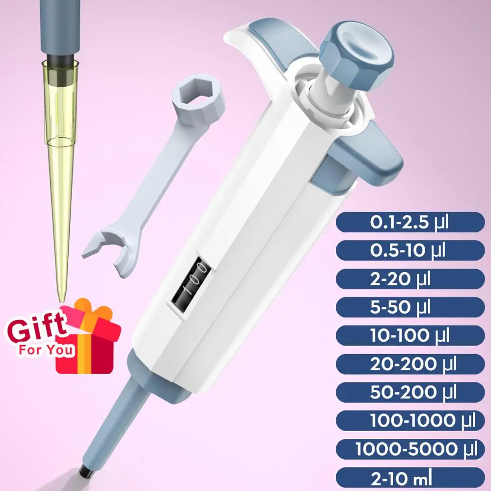Pipet Saluran Tunggal Ul (Mikropipet Digital Generasi, 52% OFF
