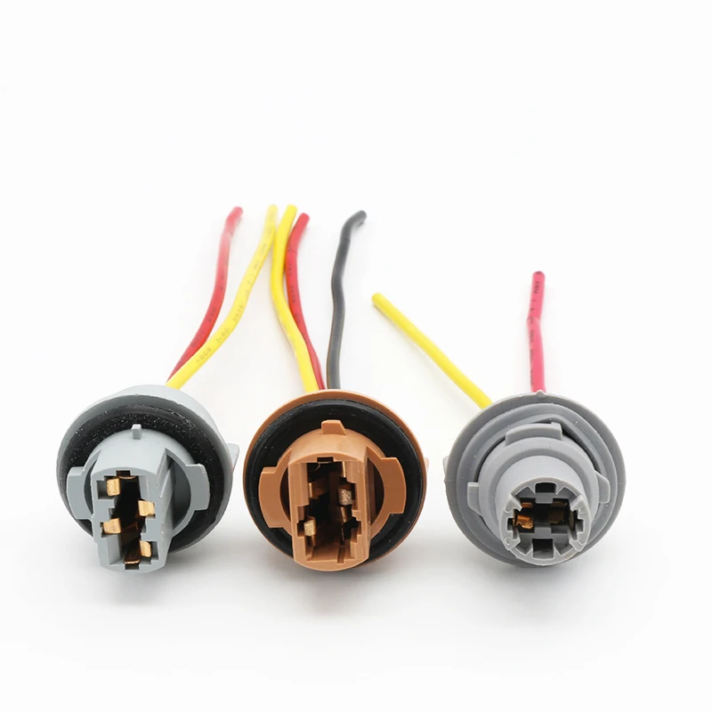 2Pcs-T13-T20-7440-7443-Bulb-Socket-W21W-W21-5W-Adapter-Wire-Harness-For ...