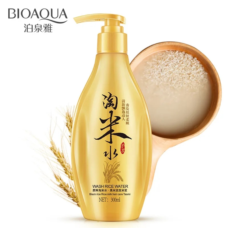 Traditional Wash Rice Water Shampoo Black Rice Milk Hair Care Products ...