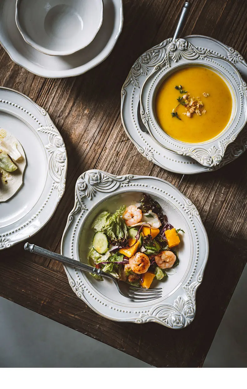 ASSIETTE - PLATEAU REPAS,10 inch plate--Service de table en porcelaine ...