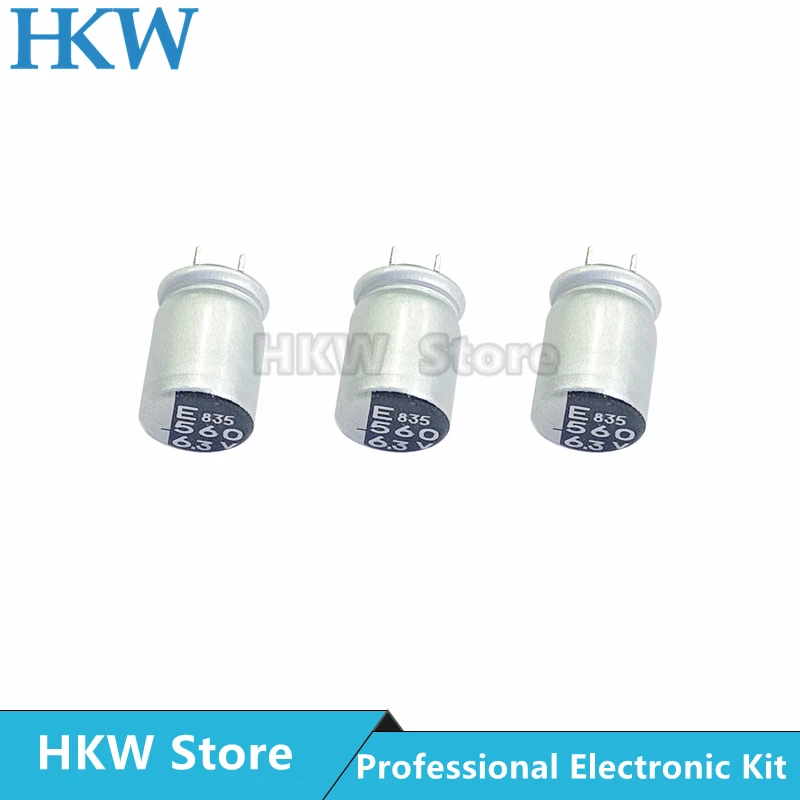 10pcs 560UF 6.3V NCC 6x8mm PSE Series Super Low ESR 6.3V560uF For ...