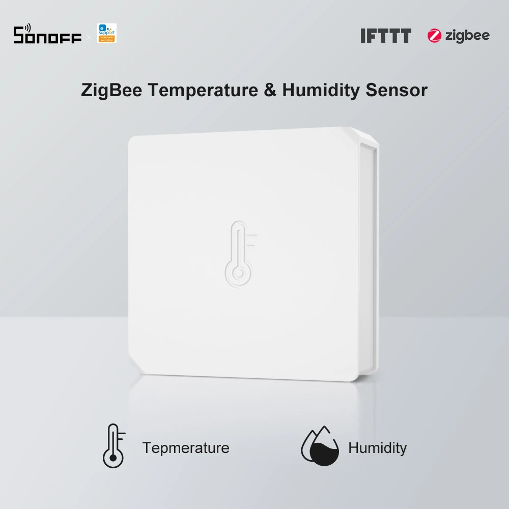 Sonoff Snzb-02 Zigbee Temperature And Humidity Sensor Real Time Low ...