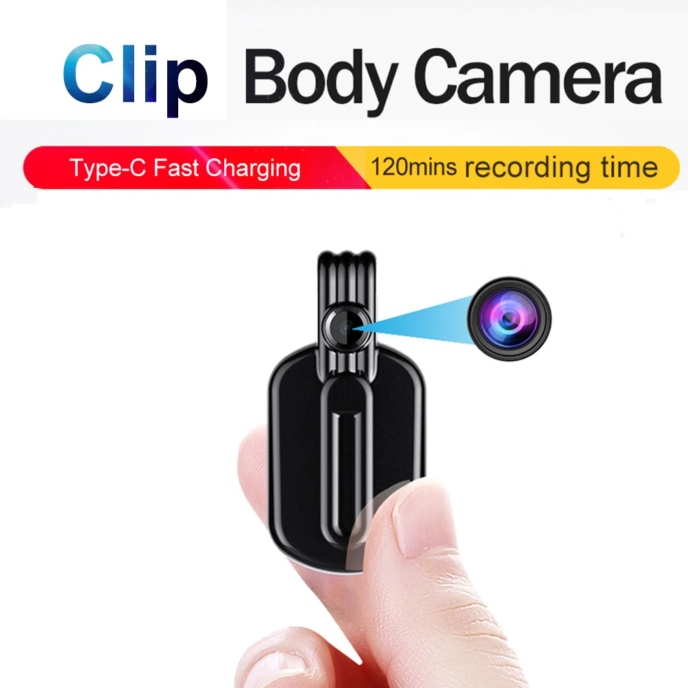 MINI-Clip-de-lujo-Micro-PORT-TIL-COLLAR-COLGANTE-c-mara-DV-Cam-Audio ...