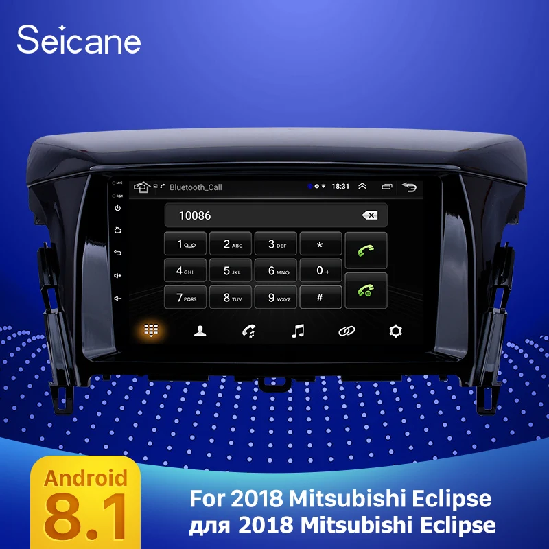 Seicane-Radio estéreo con GPS para coche, reproductor multimedia con ...
