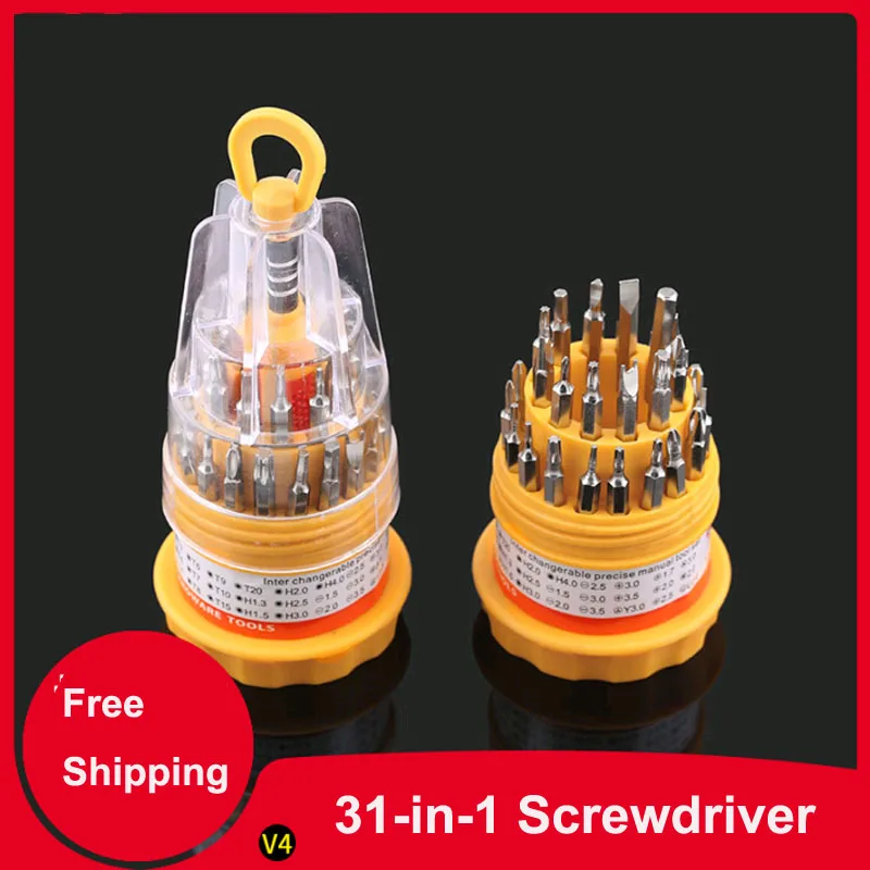31-in-1 Screwdriver Set Multifunction Screwdriver Batch assembly Kit ...
