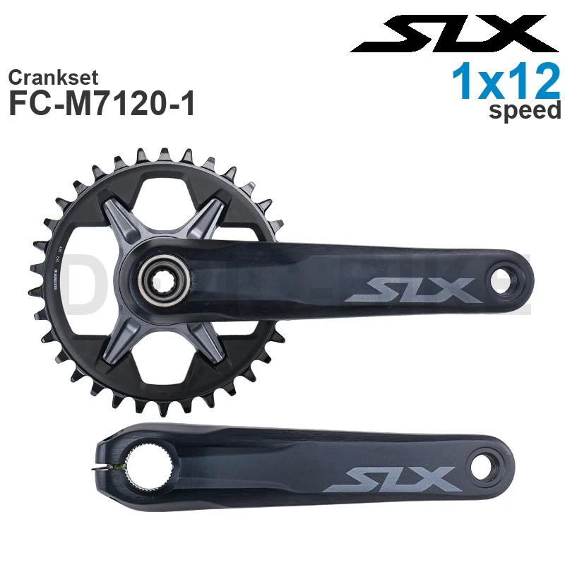 Shimano SLX M7100 1x 2x 12Speed Crankset FC-M7100 FC-M7120 - 1x12-speed ...