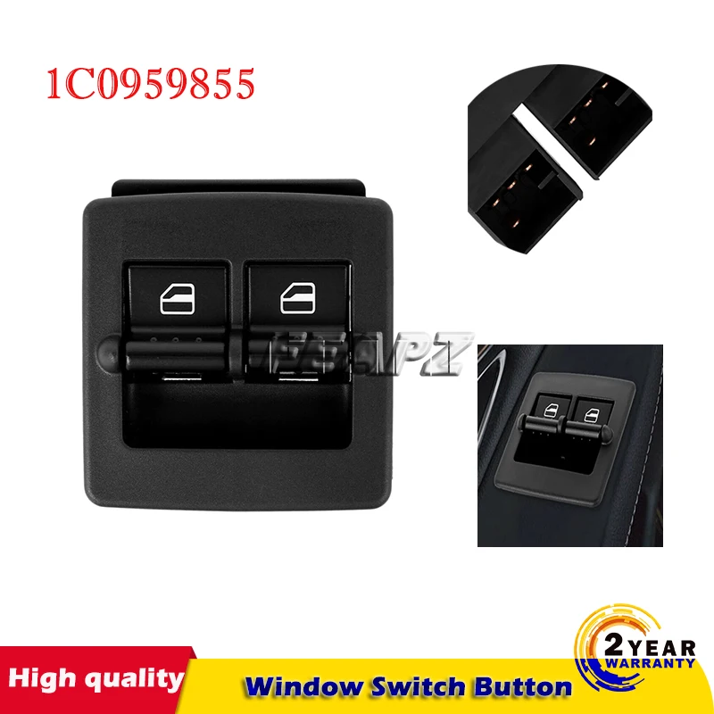 For-Volkswagen-Beetle-1998-2010-Electric-Power-Master-Window-Switch ...