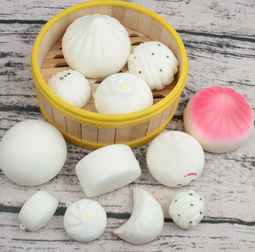 dumpling-squishy-Funny-Food-Dumplings-Tricky-Venting-Soft-Squishy-Anti ...