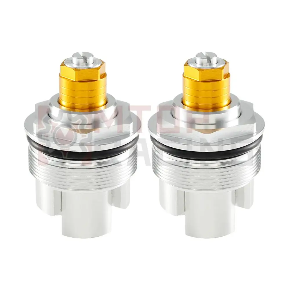 Preload Fork Caps For Yamaha YZF R6 2006 2007 Adjustable Fork Bolts OEM ...