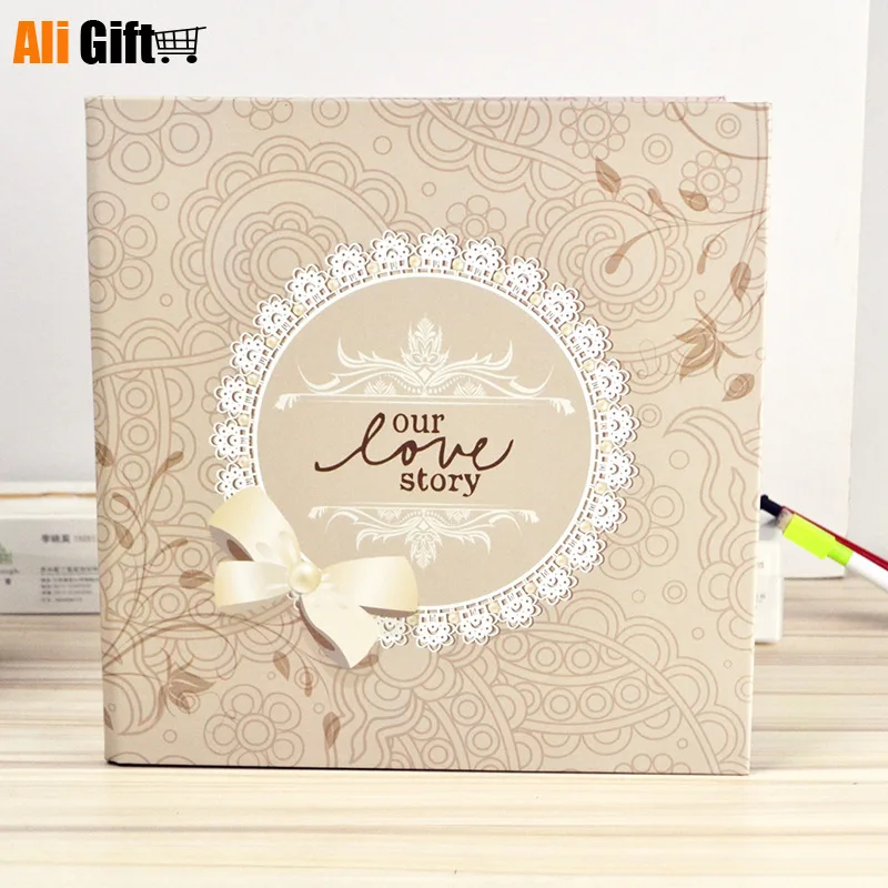 Our Love Story 12 Inch Family Photo Albums Blank Diary Diy Handmade ...
