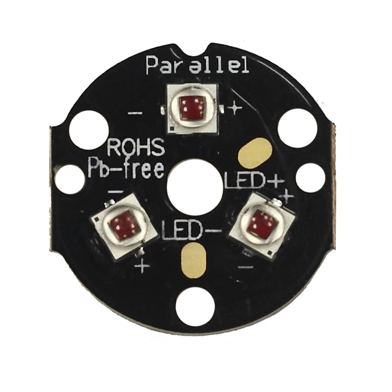 Triple-Cree-XP-E2-Red-620nm-3535-LED-Emitter-with-KDLITKER-20mm-DTP ...