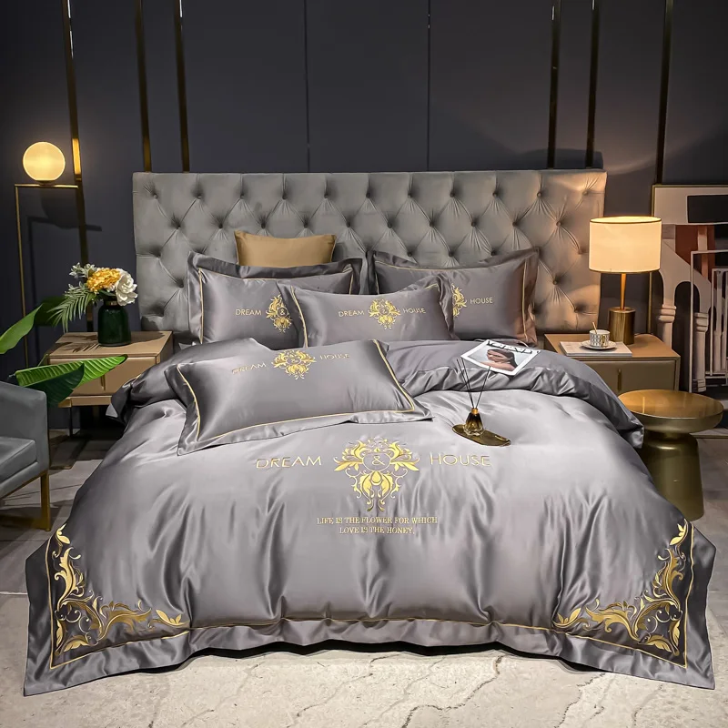 Siver Gold Bedding