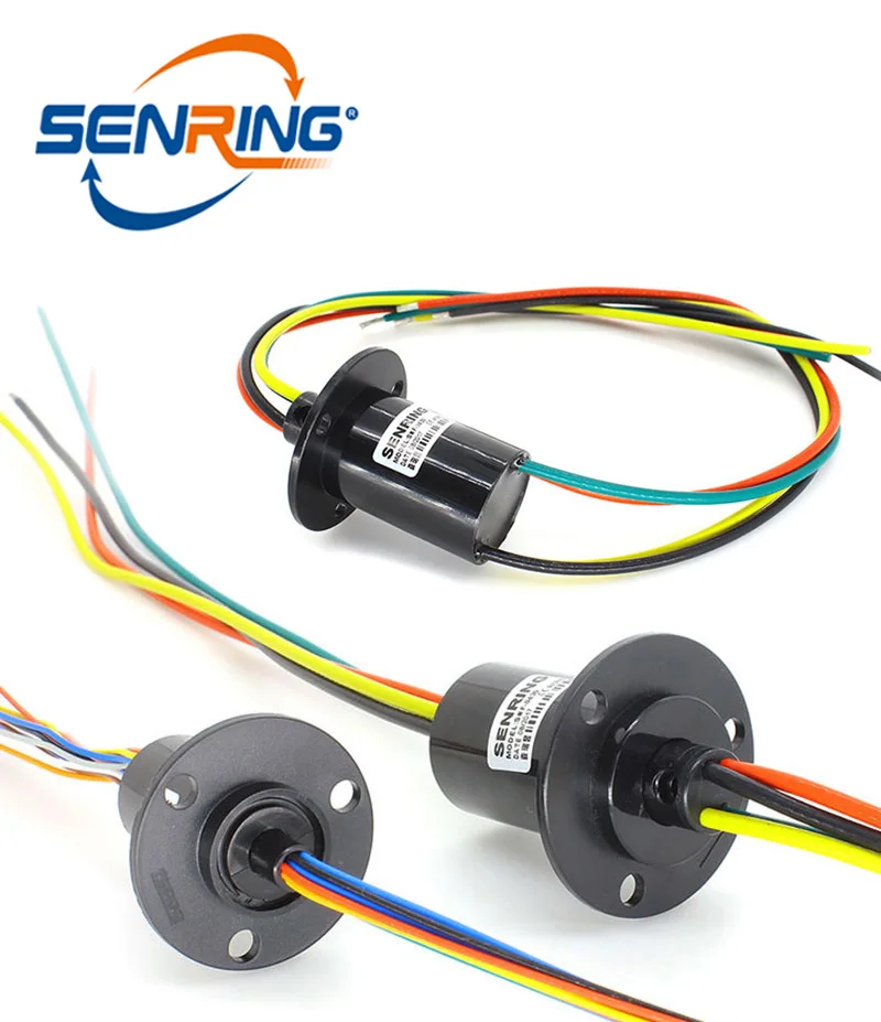 Slip Ring 5a/15a/10a/30a With Flange Od 12.5mm/ 22mm/ 30mm Rotating ...
