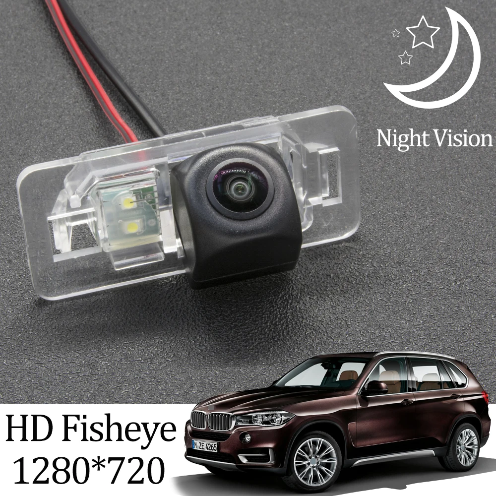 Owtosin HD 1280*720 Fisheye Rear View Camera For BMW X5 E70 F15 2006 ...