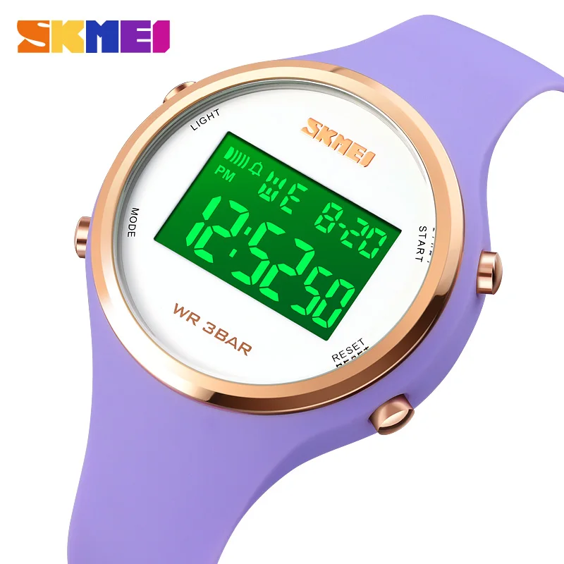 SKMEI Relojes Para mujer con funda galvanizada, pulsera Digital con ...