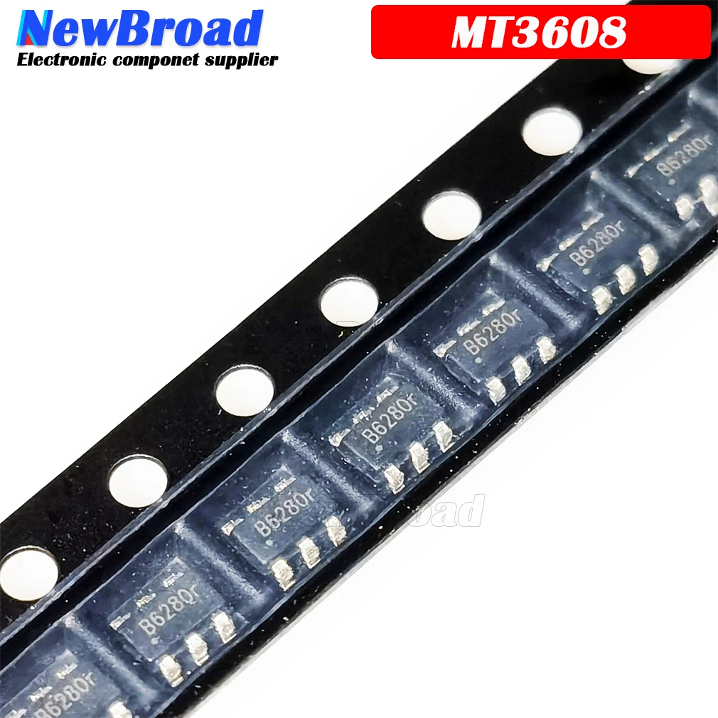 10pcs Mt3608 B6280 Dc-dc Sot23-6 Mobile Power Chip Ic 5v 1.2a B6280r - Integrated Circuits ...