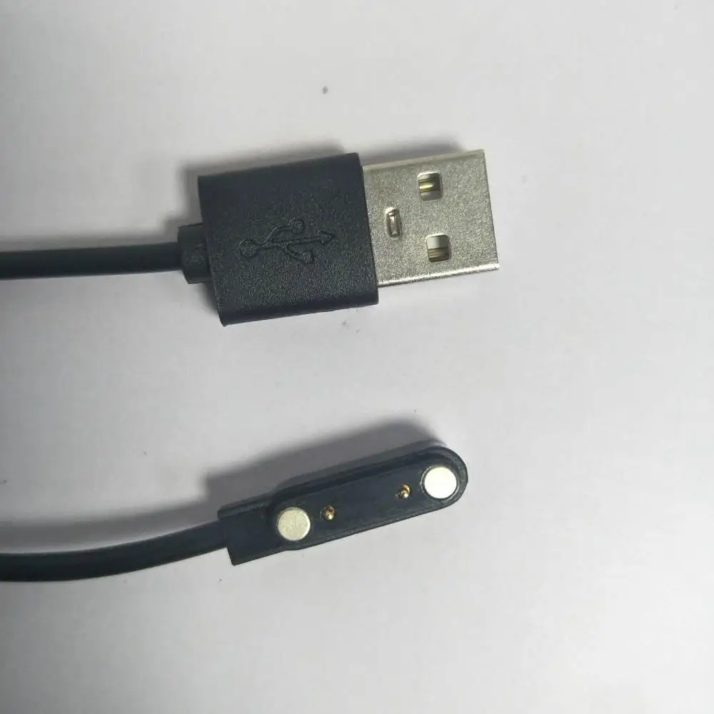 2-pin 2pin 7.62mm Smart Watch Cable Wristbands Magnet Charging Line ...