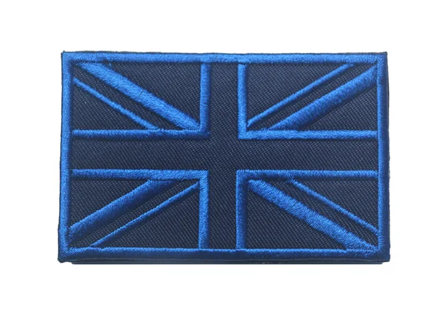 Infrared Reflective IR United Kingdom Flag Embroidery Patch Green Great ...