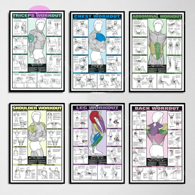 Triceps Workout Poster