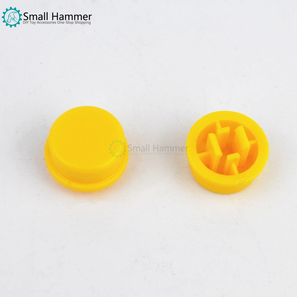 1pcs Round square head switch button cap Adapted to 12*12*7.3 ...