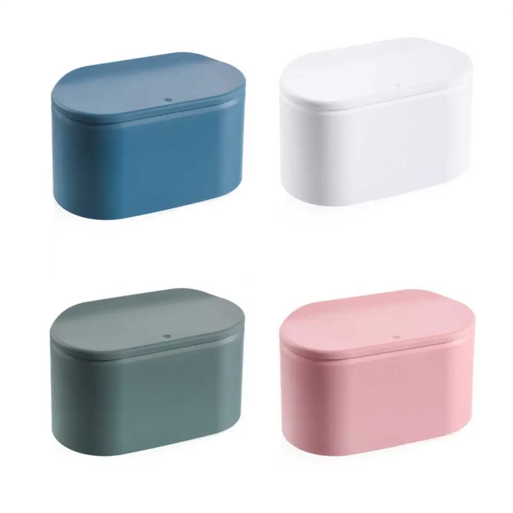 NEW-Mini-Desktop-Bucket-Garbage-Durable-Removable-Trash-Can-Lazy-Living ...