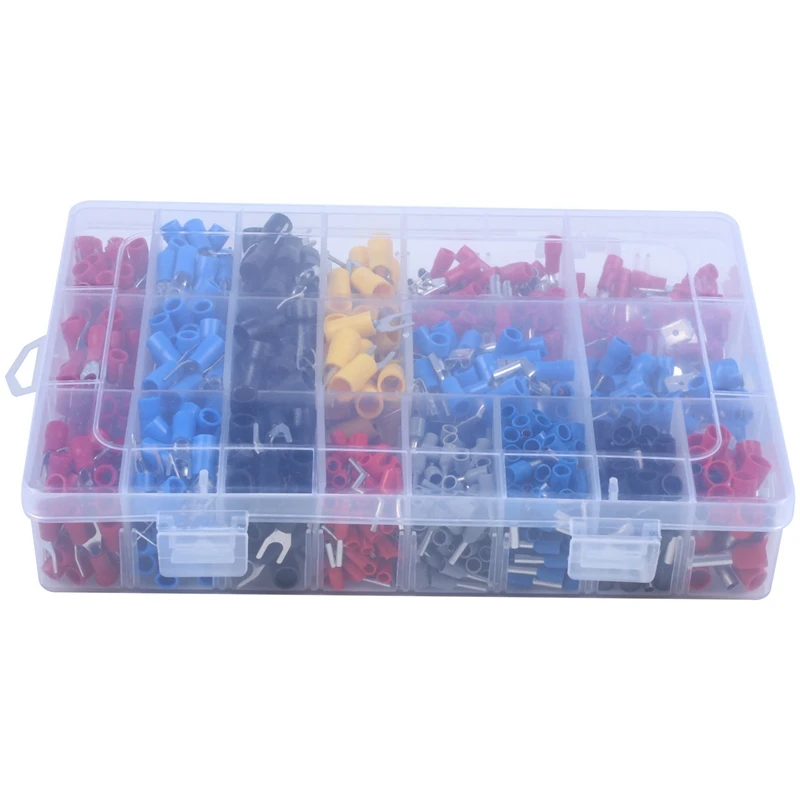HOT Cold-Pressed Terminals for Wires Ferrules Tubular Crimp Electrical ...