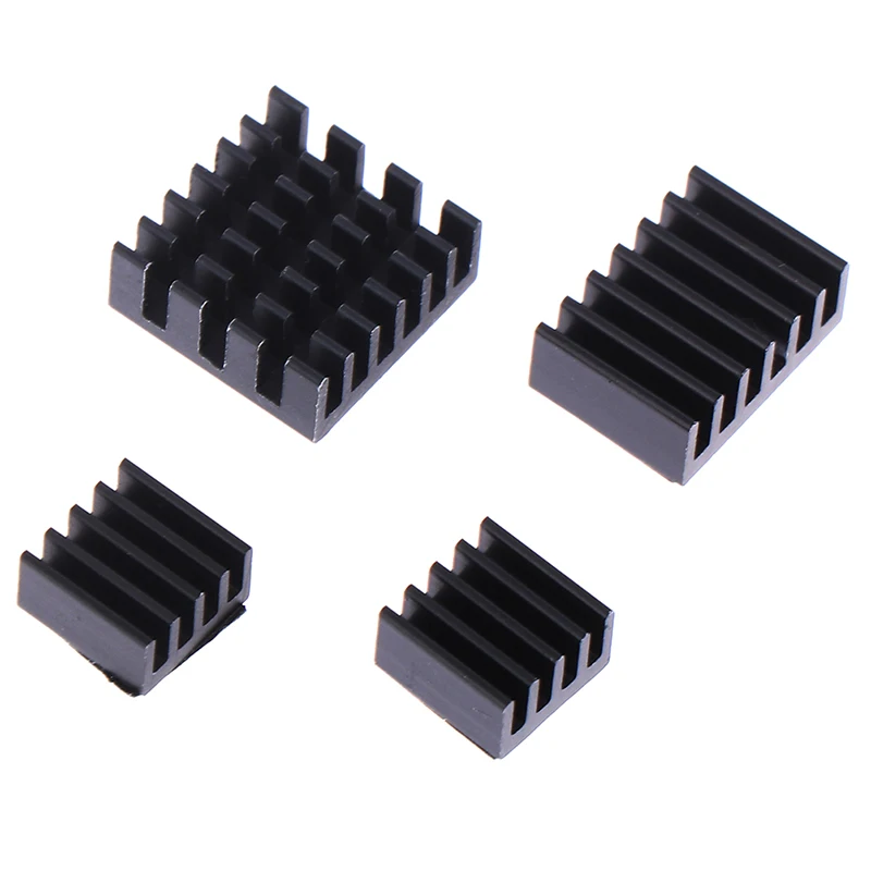 For Raspberry Pi 4B Aluminum Heatsink Radiator Cooler Kit for Raspberry ...