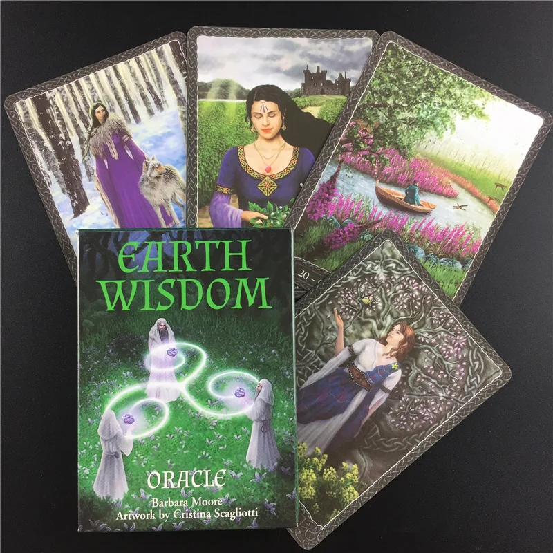Wisdom Oracle Divination Cards | Tarot Card Oracle Wisdom | Earth ...