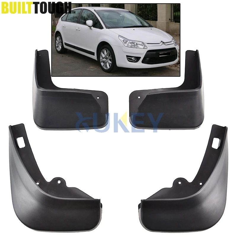 Accessories-Fit-For-Citroen-C4-2004-2010-Hatchback-Mud-Flap-Splash ...