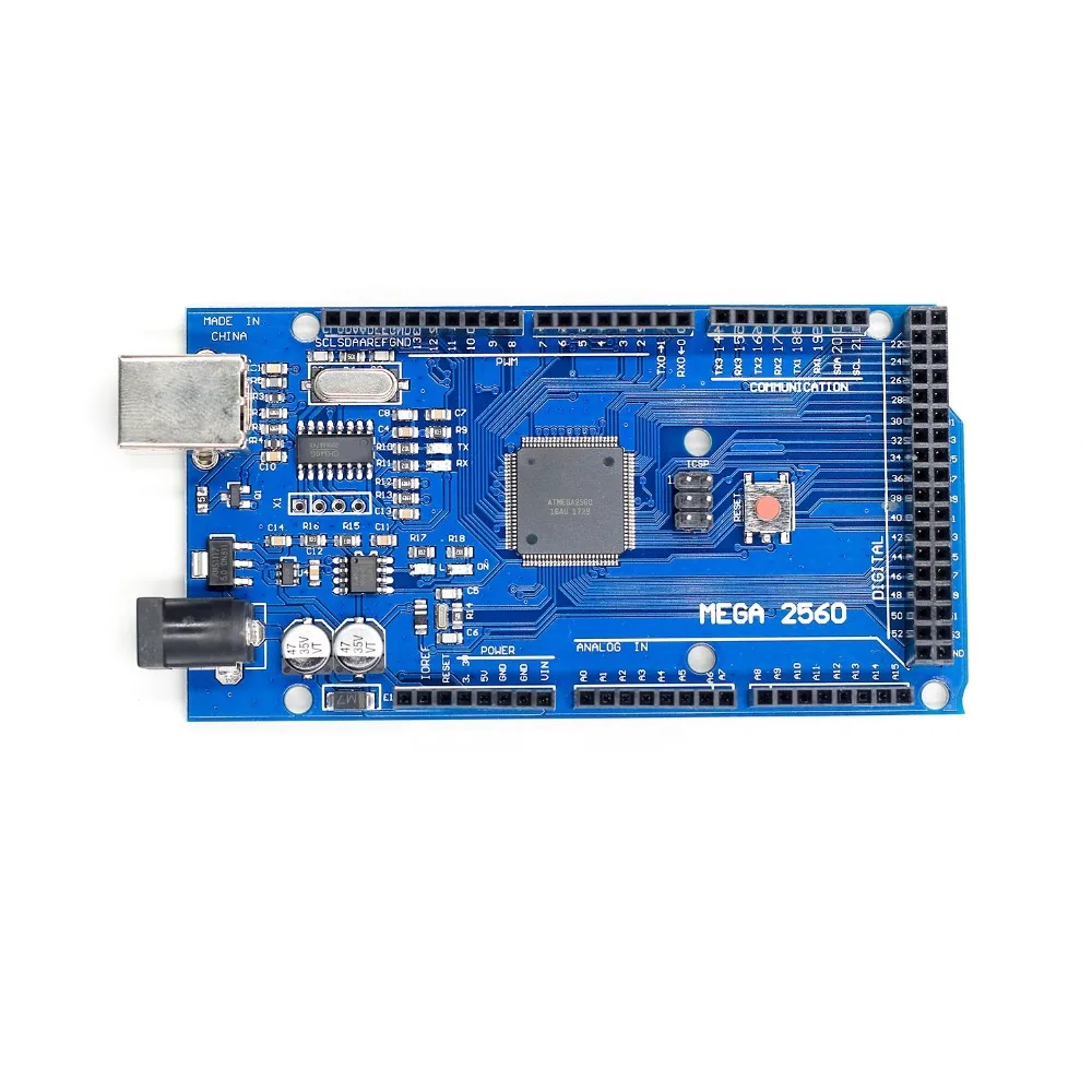 Купить Mega2560 Mega 2560 R3 Atmega2560 16au Ch340g Avr Usb макетная