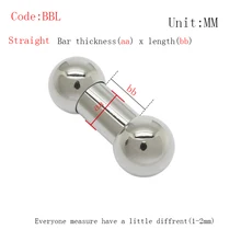 Stainless Steel Barbell Ball | Piercings Genital Piercing | Piercing ...