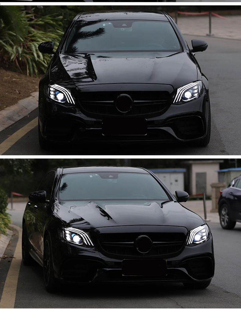 Car Styling Head lamp light for BENZ W213 Headlights 2016-2019 E200 ...