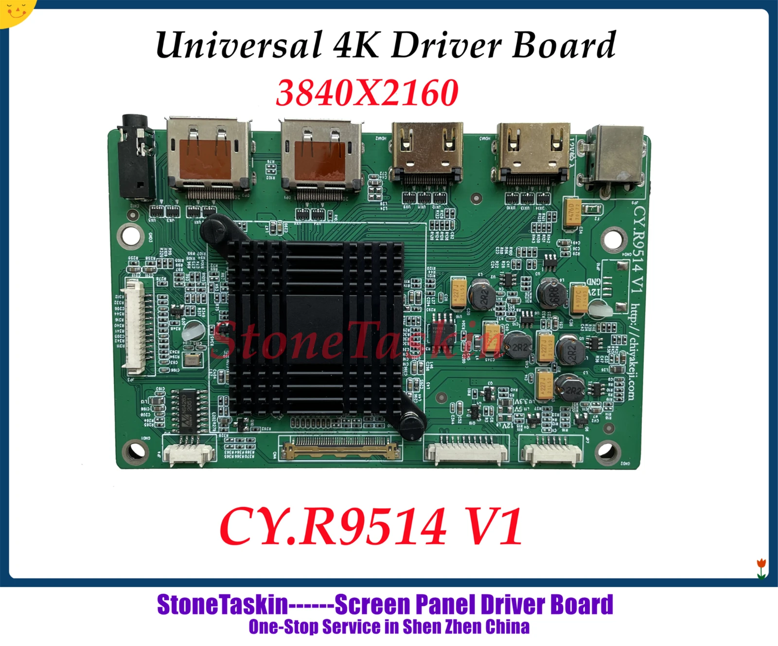 4k Universal Hd Driver Mini Board Hdr Freesync Edp Vbo 144hz Dp1.2 Lcd ...