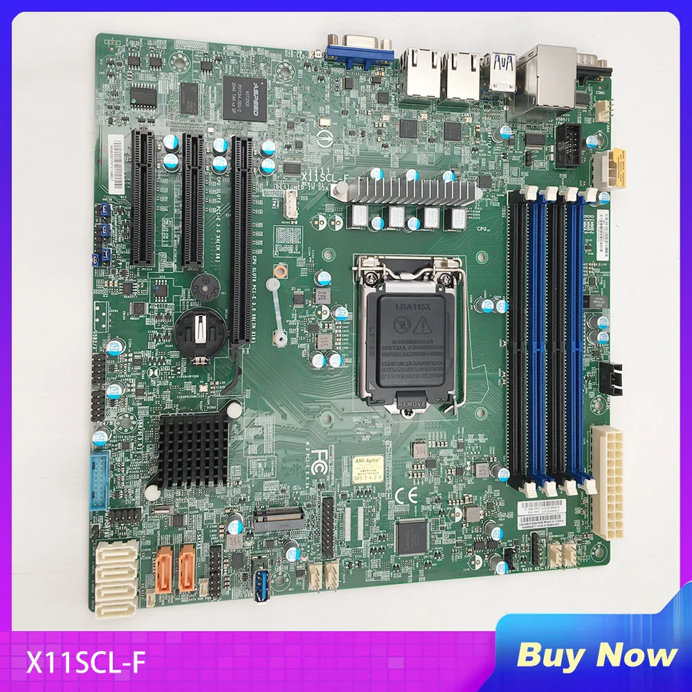 Placa base de servidor de X11SCL F para Supermicro Chip C242 de un solo ...