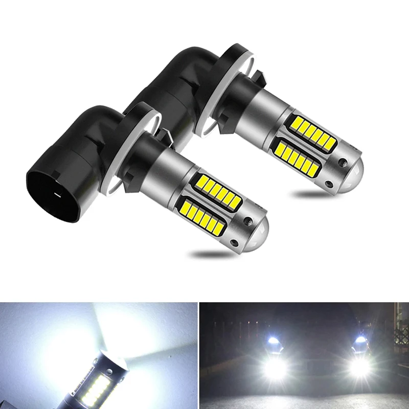 2x-881-H27-Led-Bulb-30-4014smd-Car-Fog-Lights-Driving-Day-Running-Lamp ...