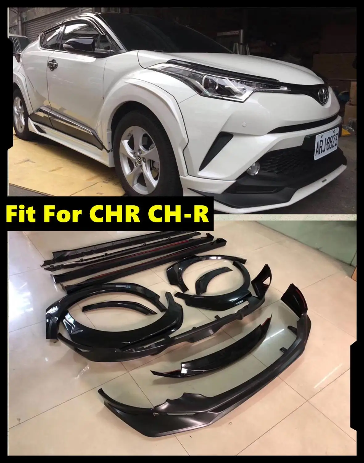 Chr Ch-r Body Kits Bumper For Chr 2doors Coupe Td Style - Body Kits - AliExpress