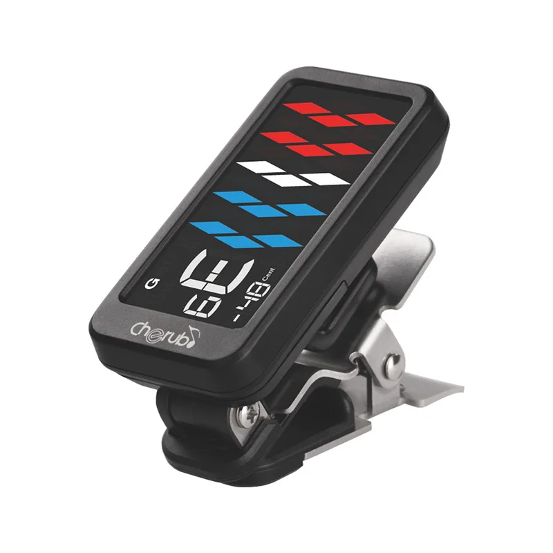 Cherub-WST-905-Metal-Clip-on-Tuner-Mini-LCD-Display-Digital-Tuners ...