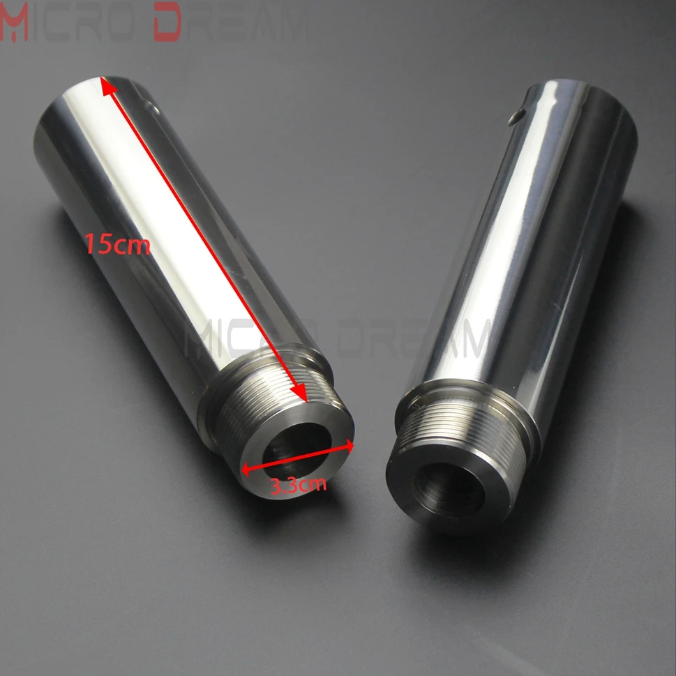 1 Pair Chrome Motorcycle Fork Tube Risers 5 Inch Extension For Harley ...